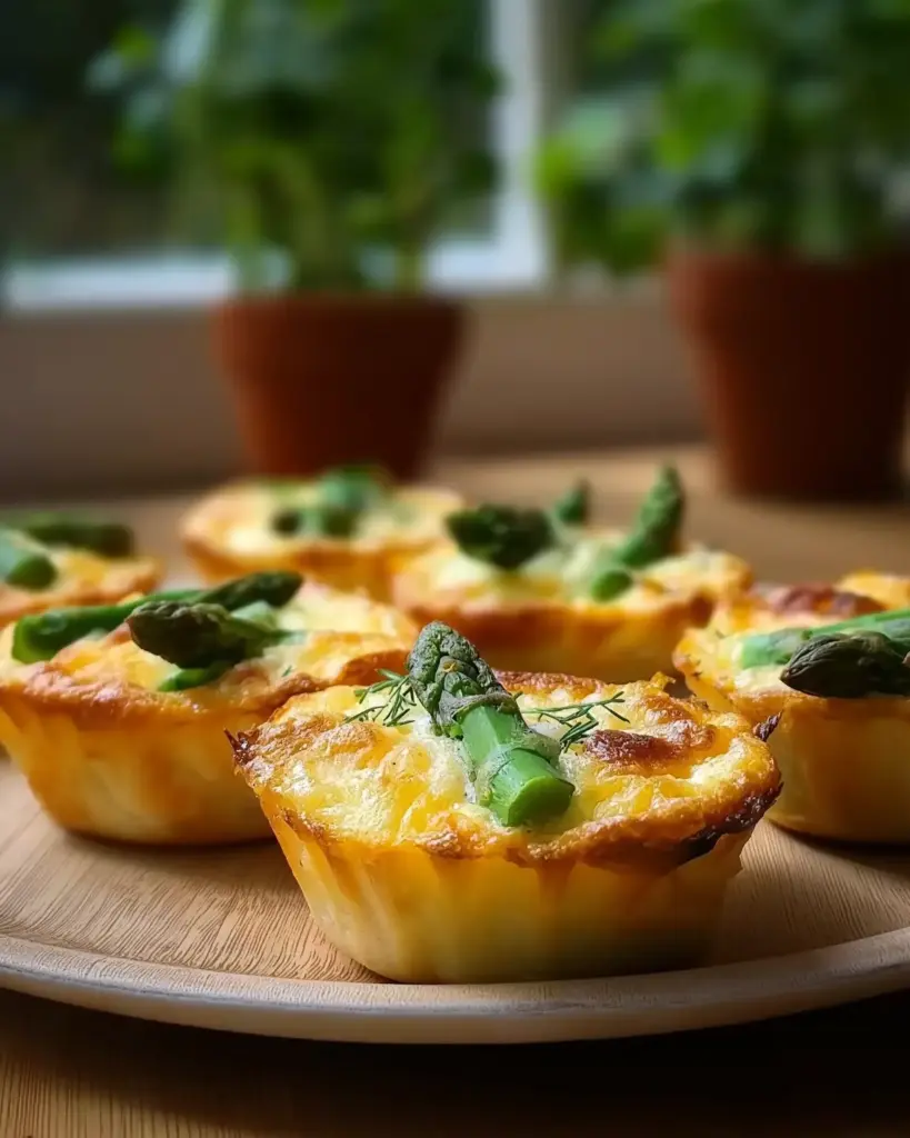 Mini Spargel-Quiche ohne Blätterteig: Einfach & Lecker! - Spareundlebe