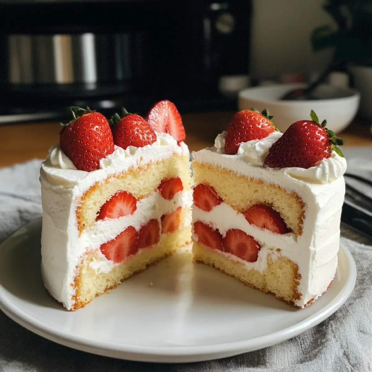 Japanische Erdbeertorte für den perfekten Genuss